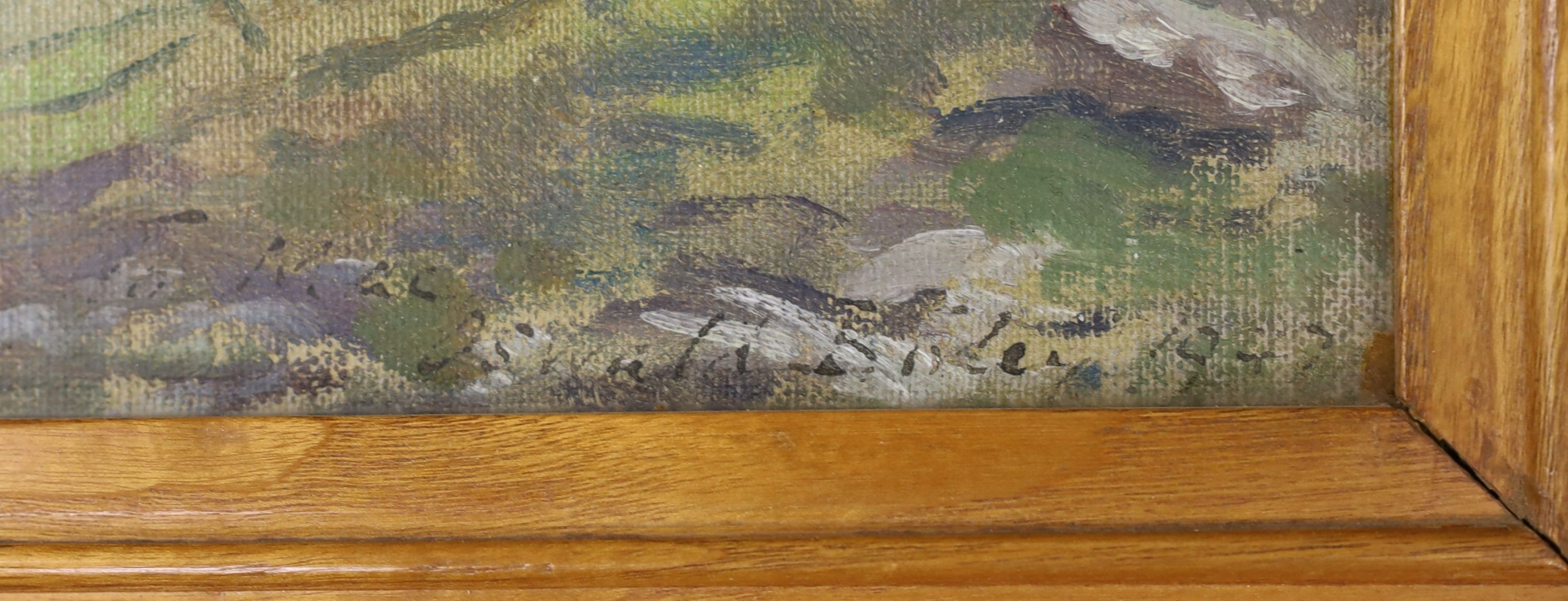 Sir Oswald Hornby Joseph Birley | mountainous landscape (1947) | MutualArt