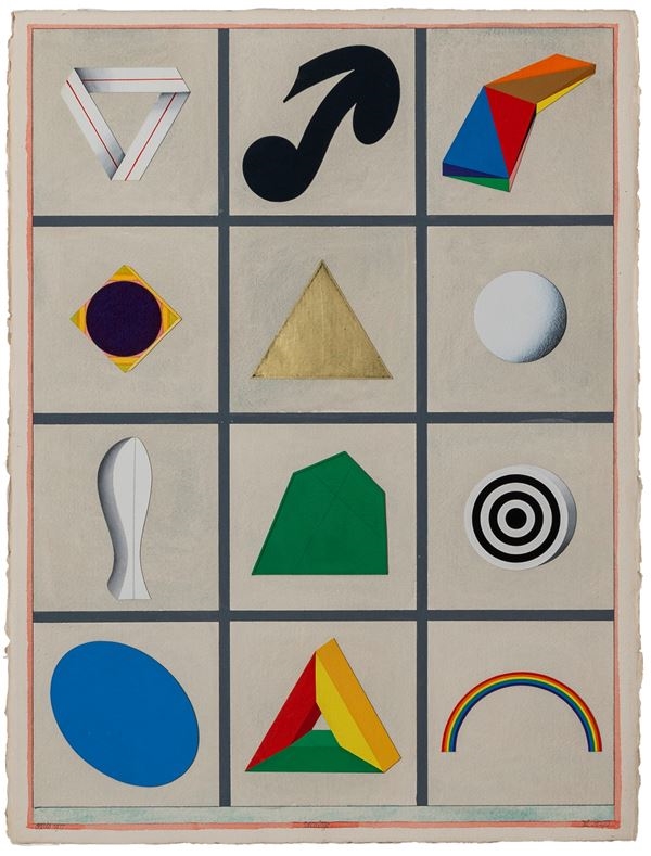 Lucio del Pezzo | Decalogo (1977) | MutualArt