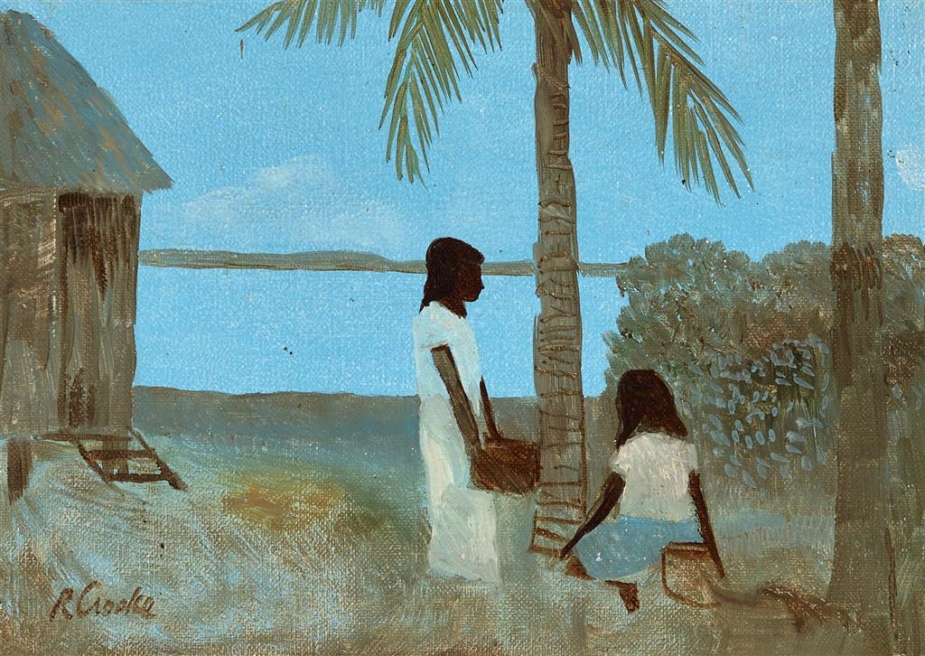 Ray Crooke | Two Figures | MutualArt