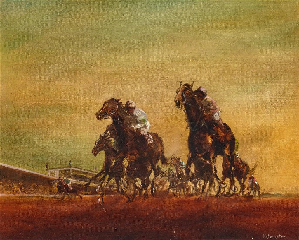 Patrick Kilvington | Into the Straight | MutualArt