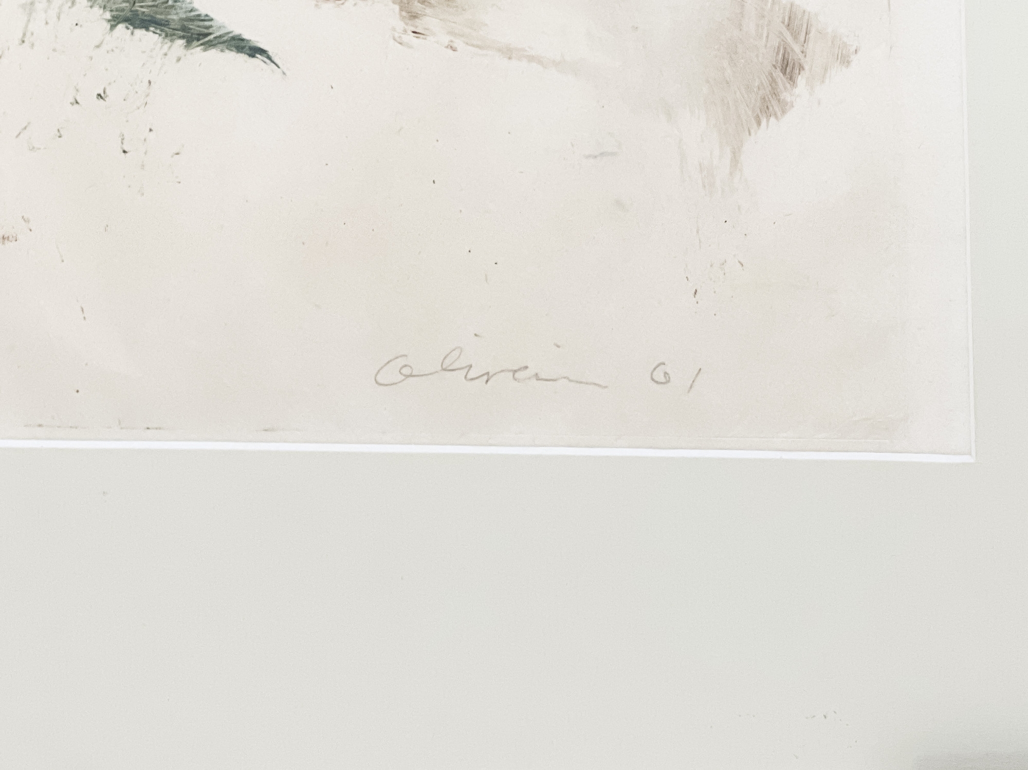 Nathan Oliveira | Untitled (1961) | MutualArt