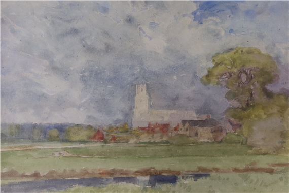Sir Alfred East | Blythburgh, Suffolk | MutualArt