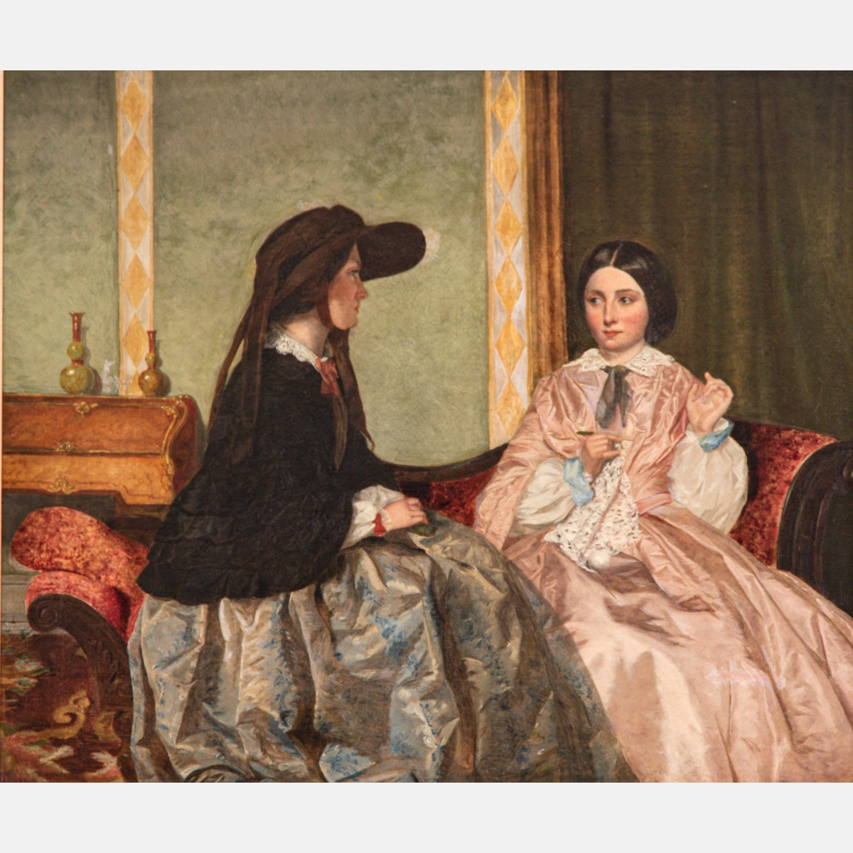 Alfred Barron Clay | A Conversation Piece | MutualArt