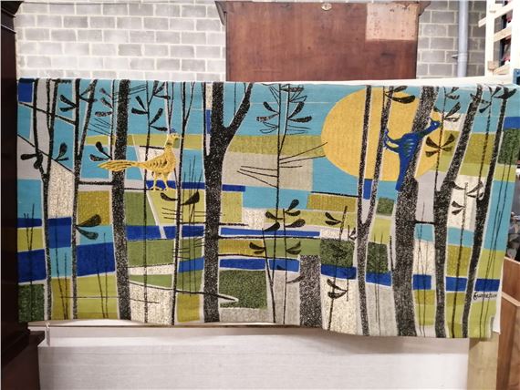 René Fumeron | A French Robert Four limited edition tapestry hanging by ...