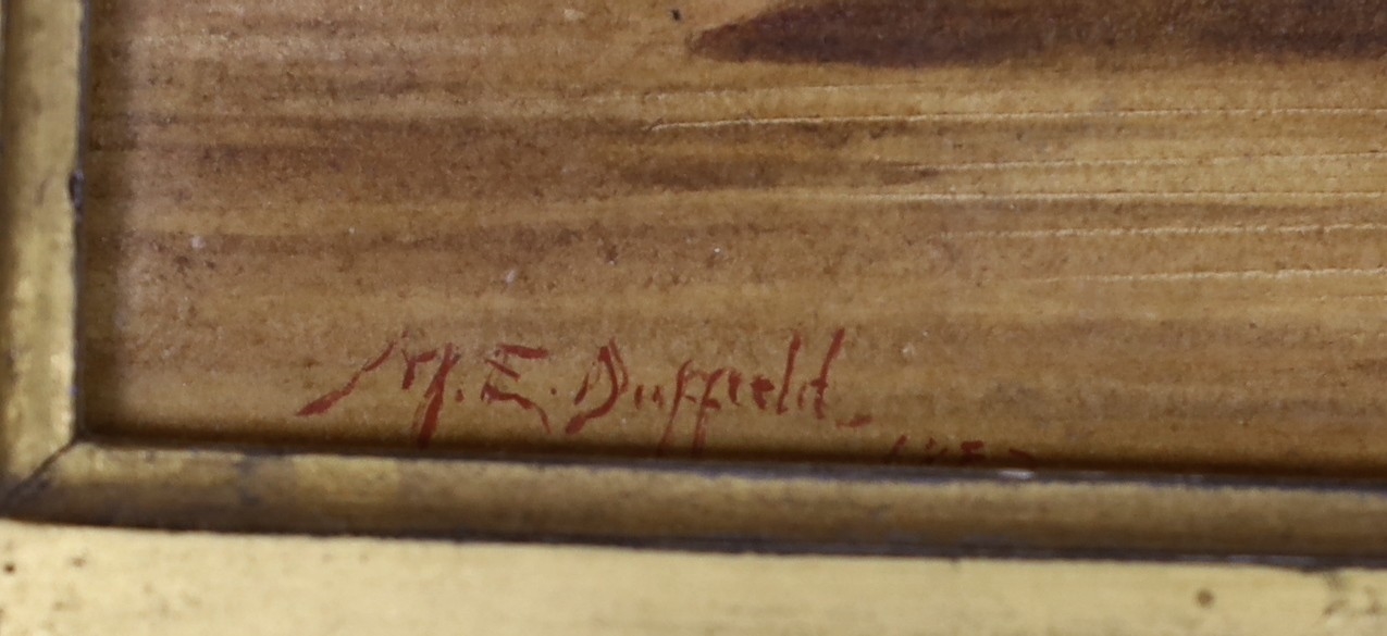 Mary Elizabeth Duffield | Still life of apples and plums | MutualArt