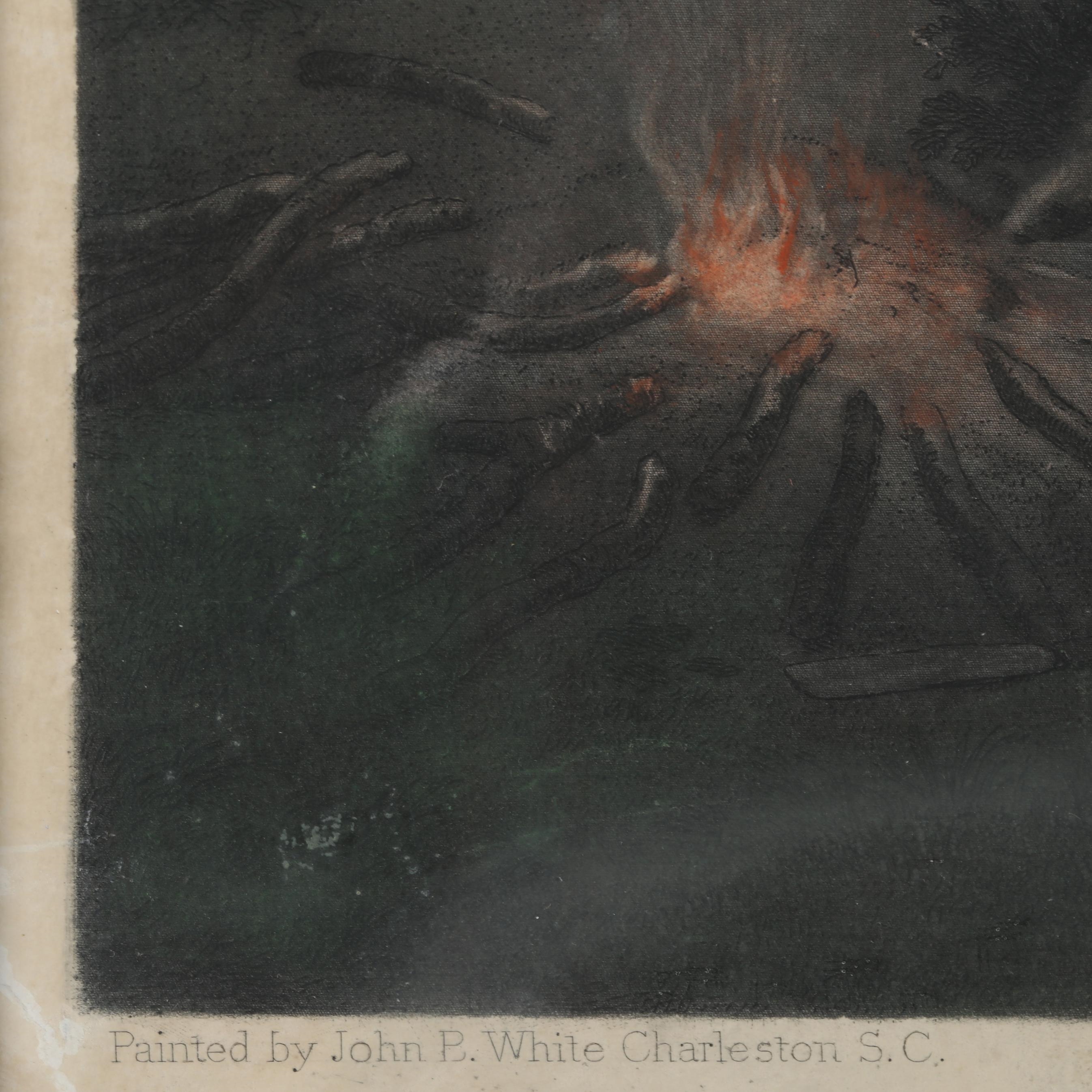 John Blake White | General Marion in the Swamp Encampment Inviting a ...
