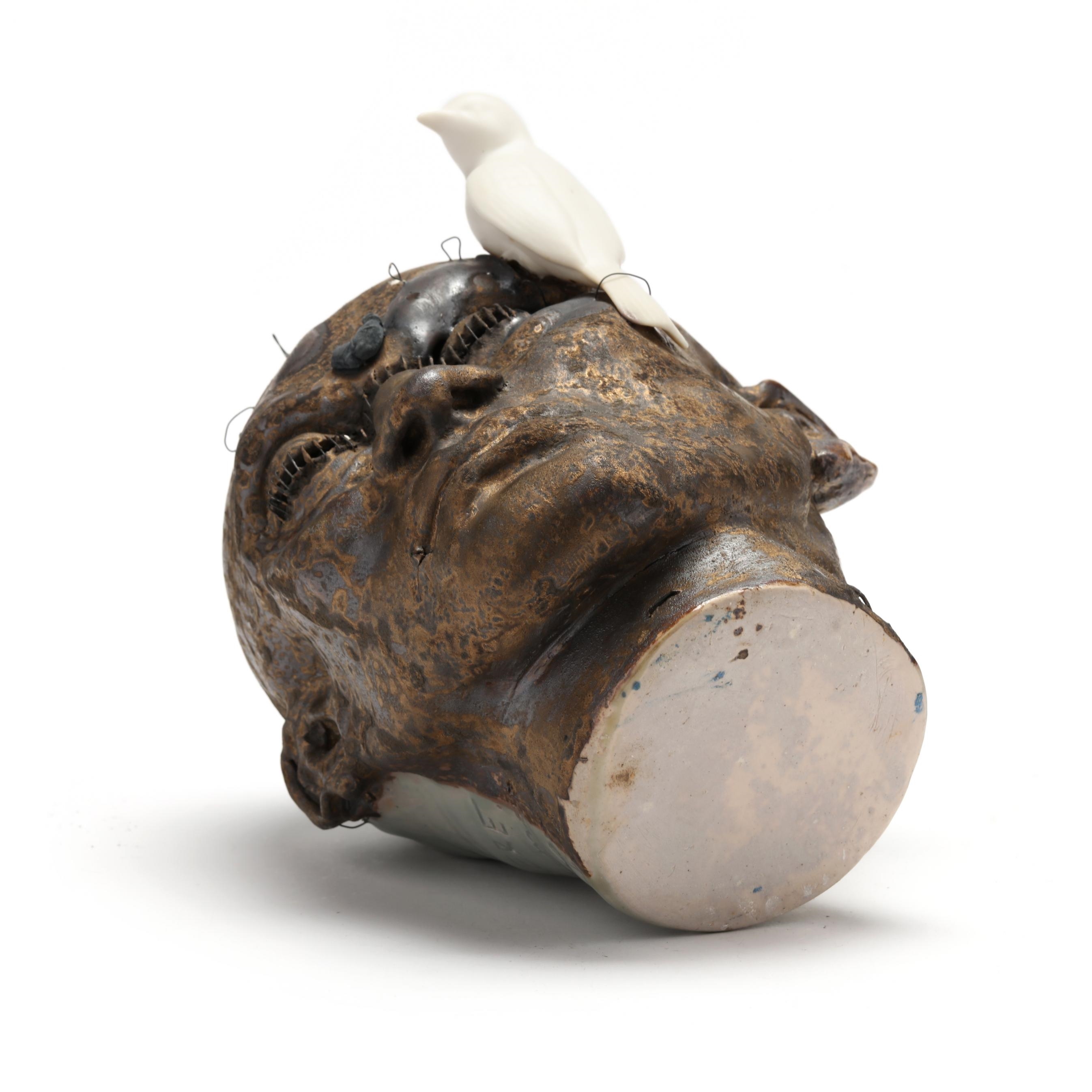 Peter Lenzo | Folk Art Face Sculpture | MutualArt