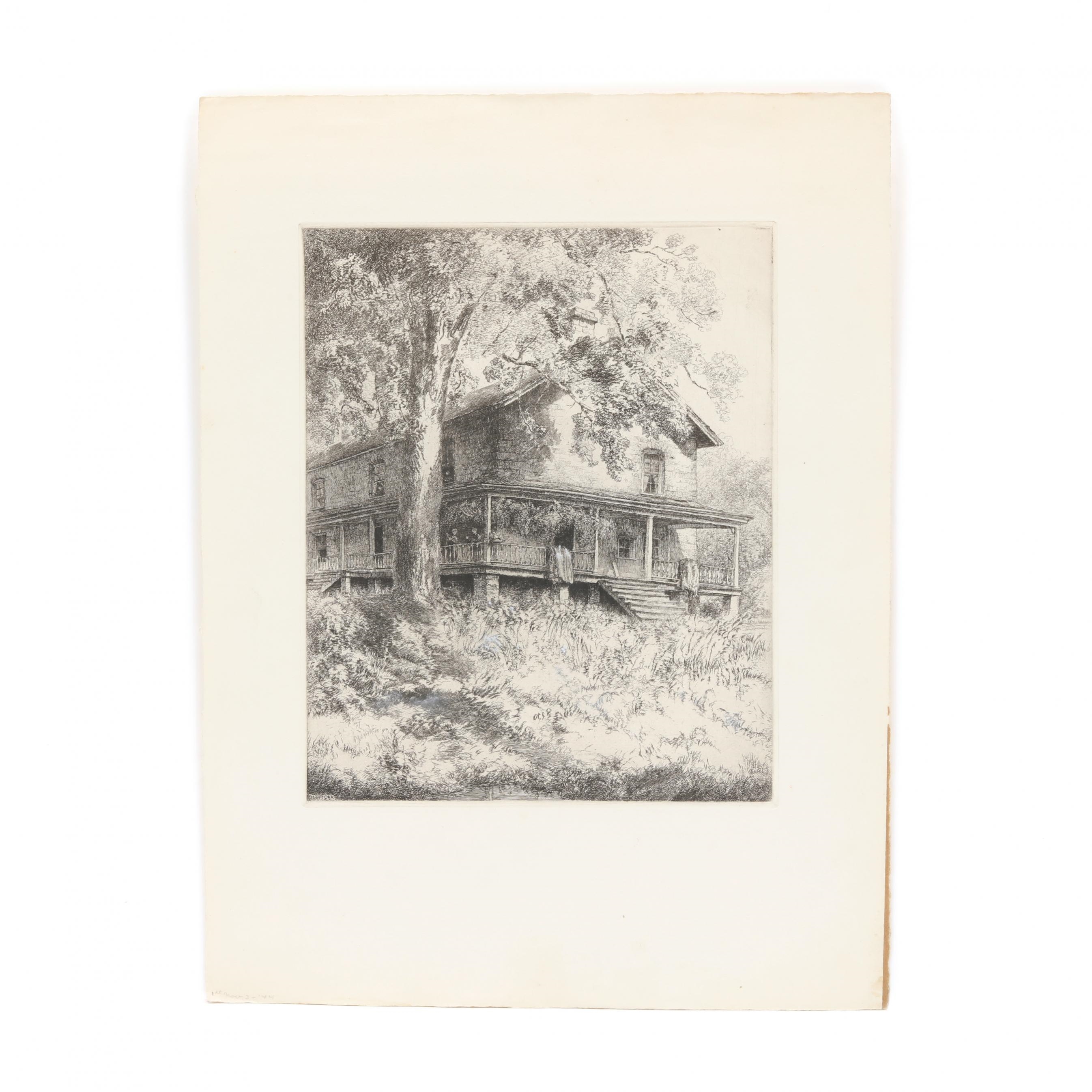 Louis Orr | North Carolina State Capitol (Second View) / The Hayes ...