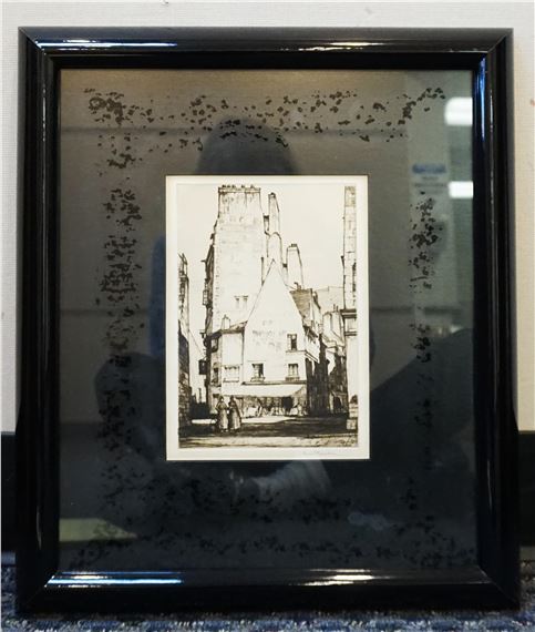 Louis Conrad Rosenberg | Rue de Chartres (1926) | MutualArt