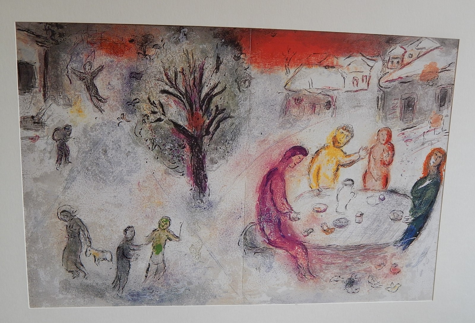 Marc Chagall | Daphne & Chloé-Das Mahl des Dryas | MutualArt