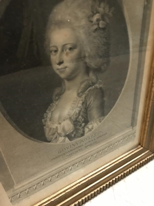 Johan Frederik‏ Clemens | A pair of portraits of Louise Augusta and ...