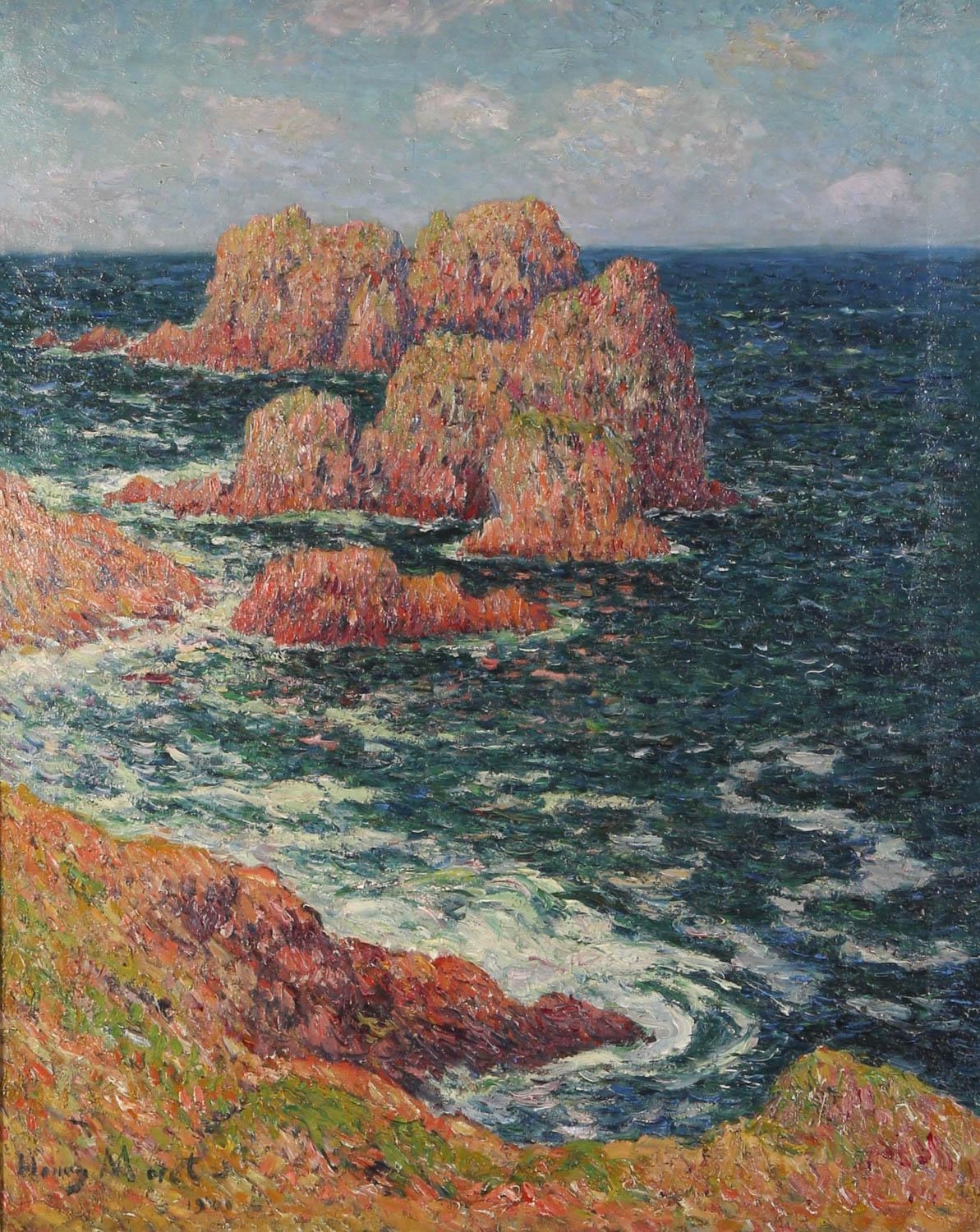 Henri Moret | Marine (1900) | MutualArt