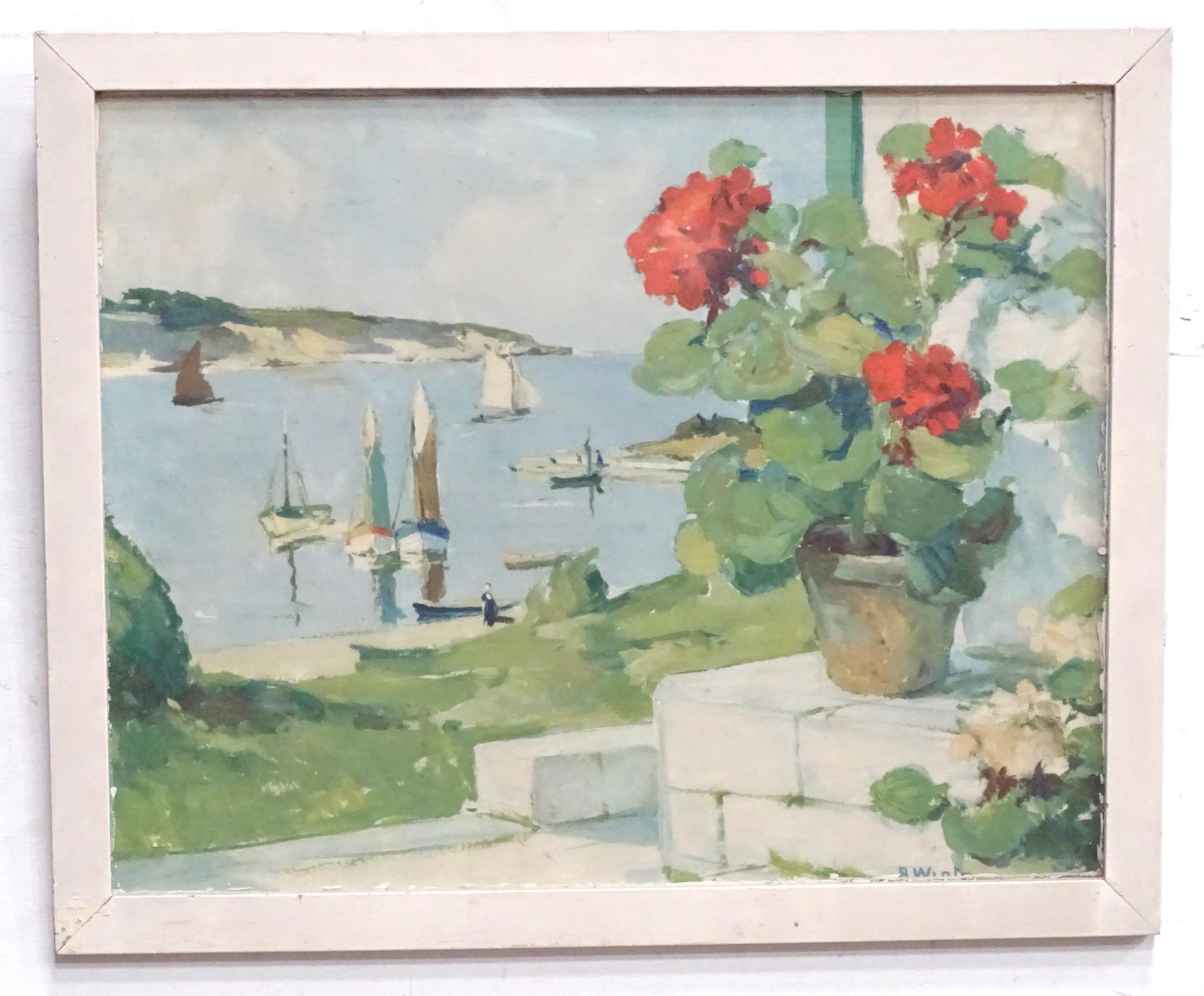 Raymond Wintz | A colour print titled The Geranium after Raymond Wintz ...