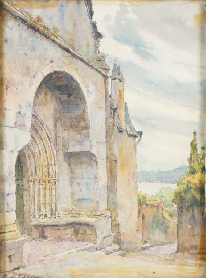 Gaston DE LAUNAY | Cathédrale | MutualArt