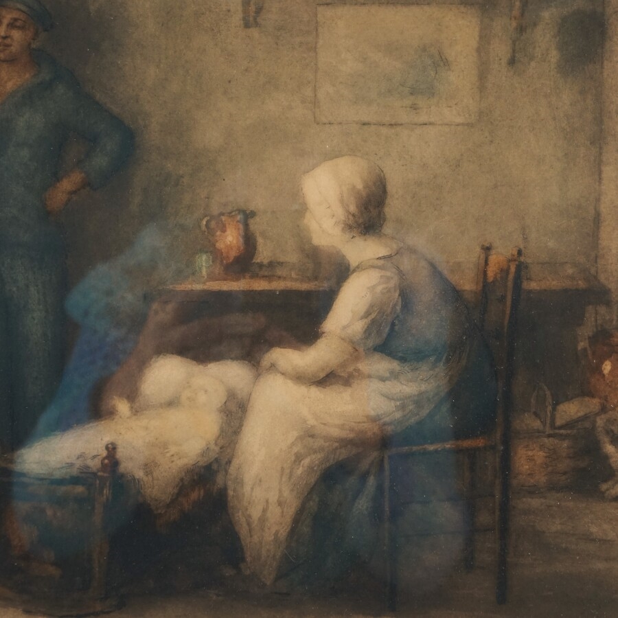Albert de MANDY | Intérieurs paysans | MutualArt