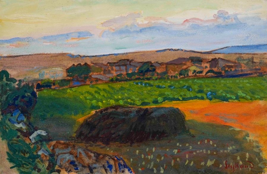 René Auguste Seyssaud | Evening effect. 1900 (1900) | MutualArt