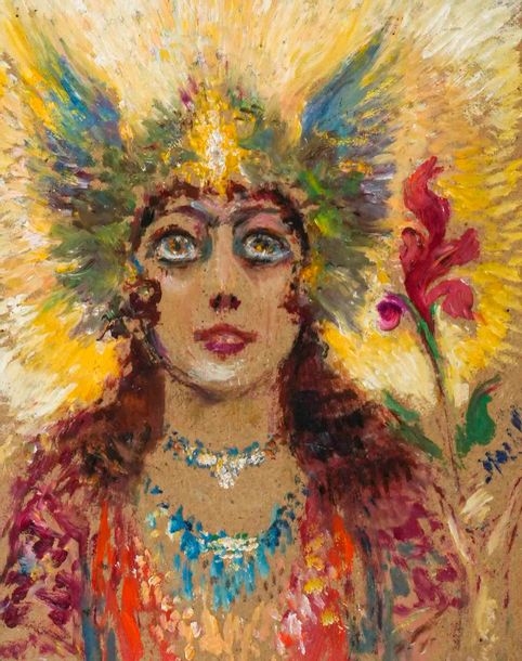 George Rochegrosse | Valkyrie. Circa 1935. (Circa 1935) | MutualArt