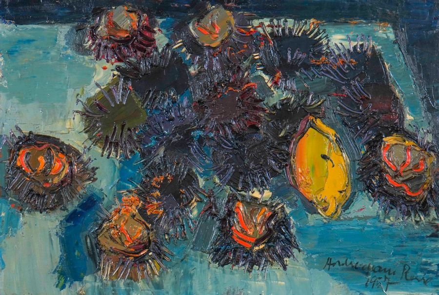 Pierre Ambrogiani | The sea urchins, 1957 (1957) | MutualArt