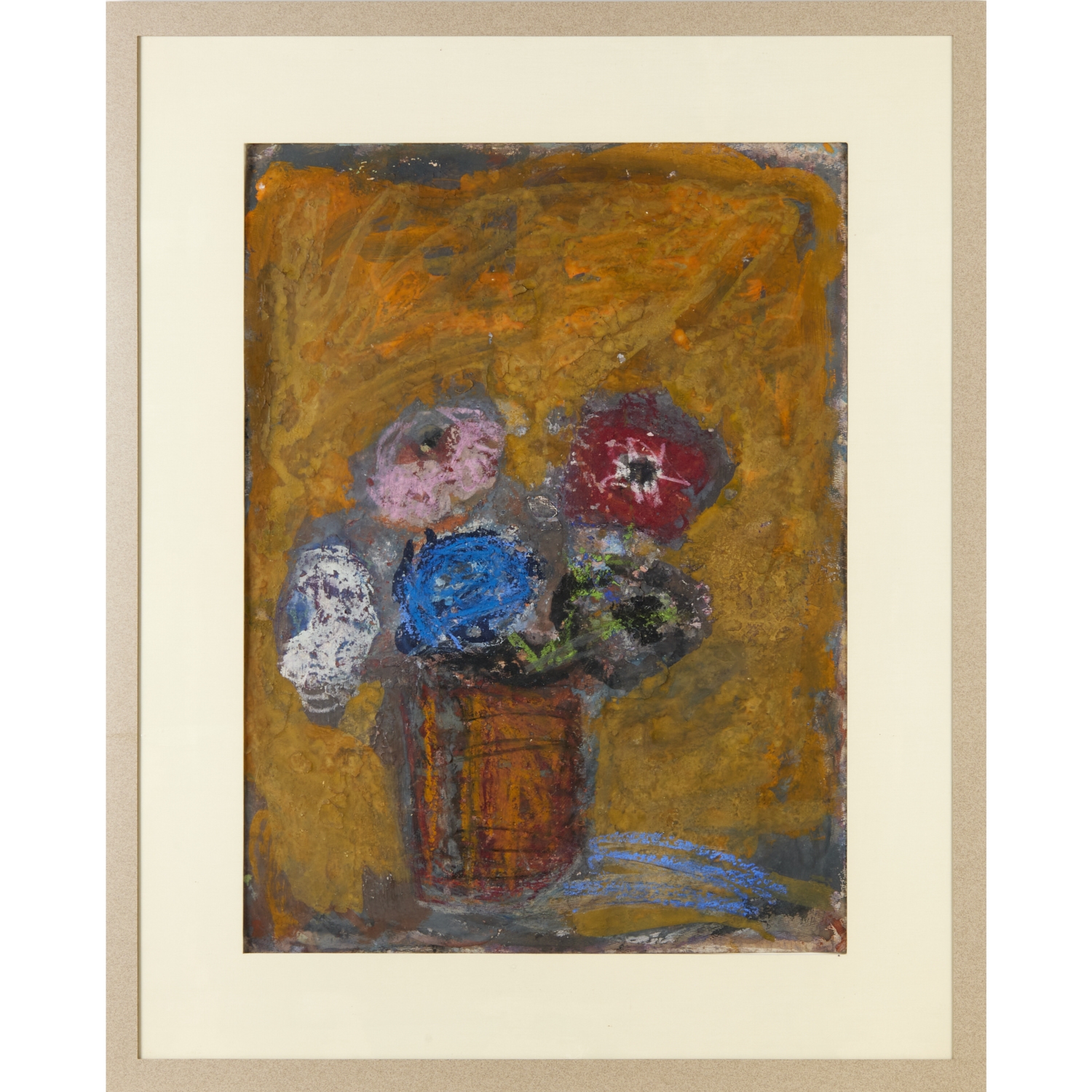 Gandy Brodie | Anemones in a Rusted Can | MutualArt