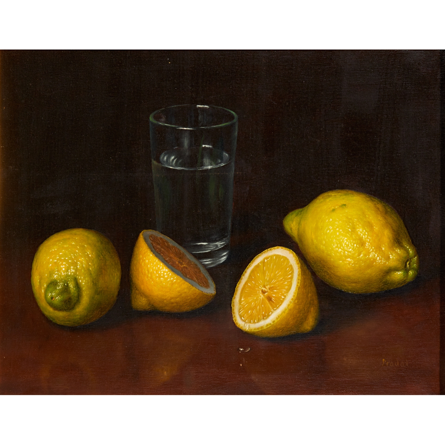 Carlos Pradal | Still Life with Lemons | MutualArt