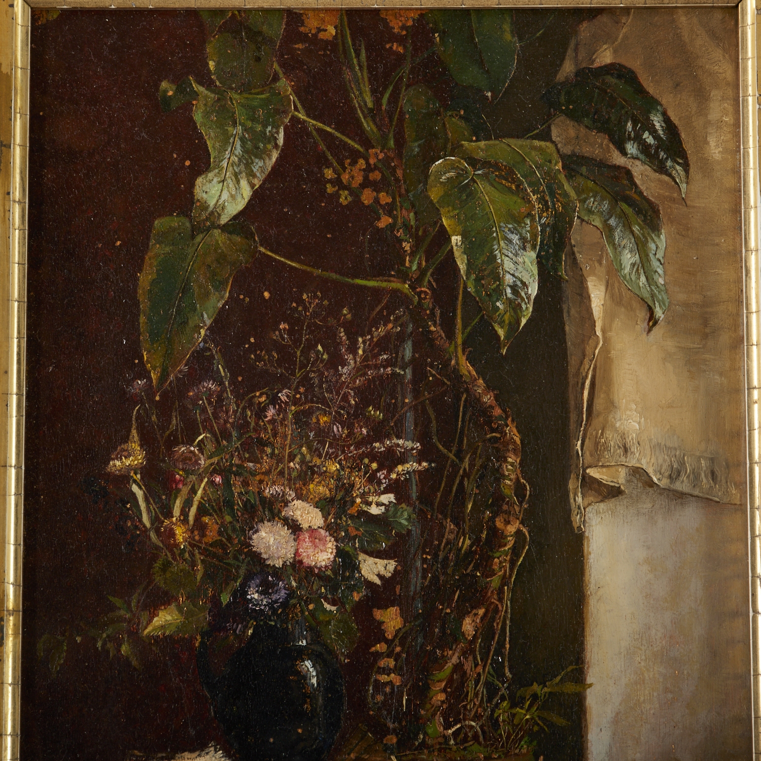 Hugo Charlemont | Still Life with Lute (1879) | MutualArt