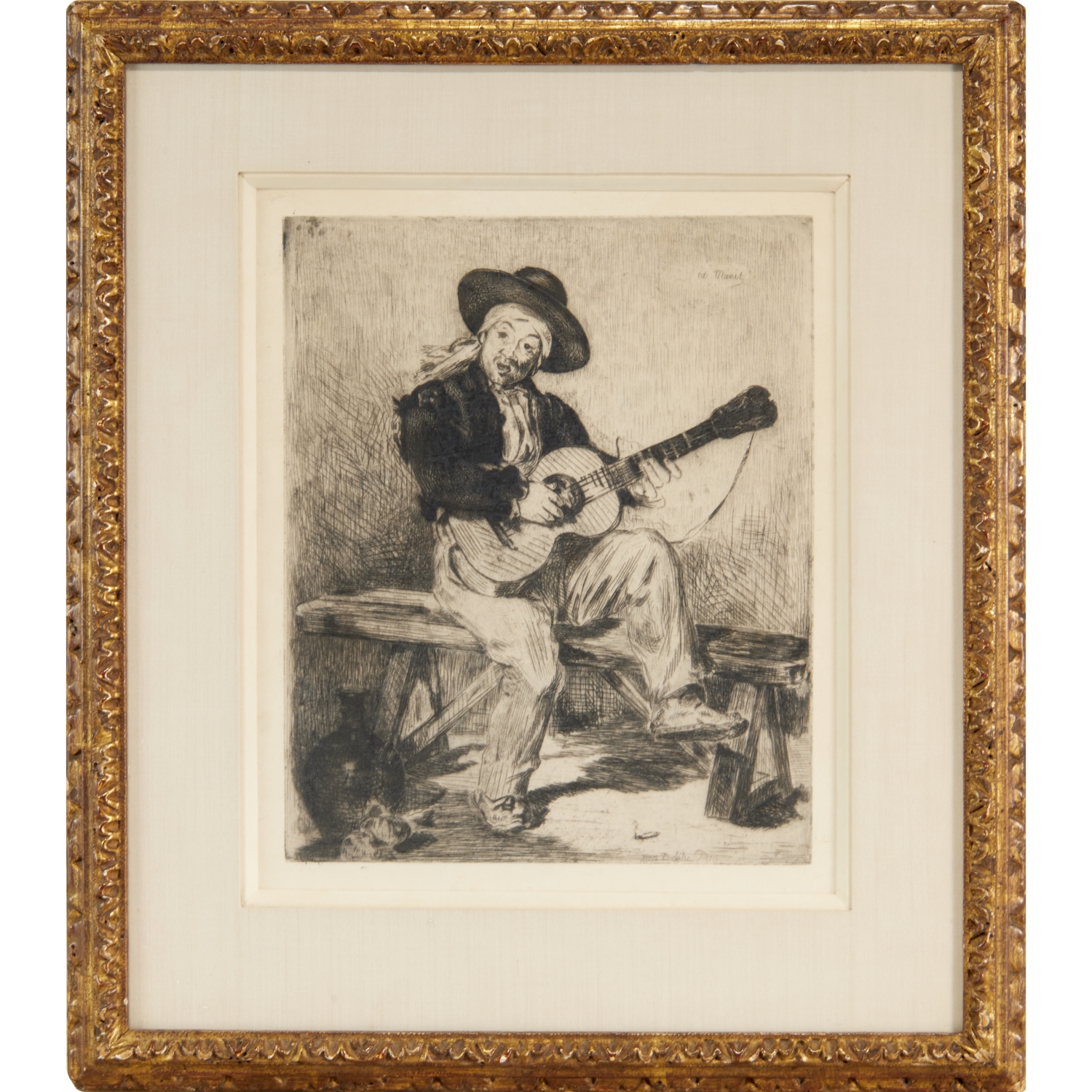 Édouard Manet | Le Chanteur Espagnol | MutualArt