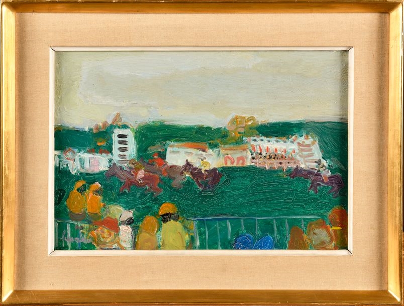 Jean Fusaro | Race to the smooth sky (1961) | MutualArt