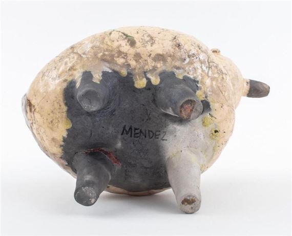 Louis Mendez | Louis Mendez Ceramic Bird Form Vase | MutualArt