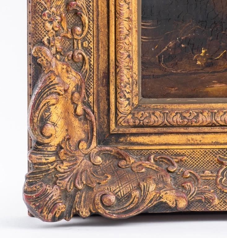 Anton Seitz | Anton Seitz Interior Scene Oil on Wood Panel | MutualArt