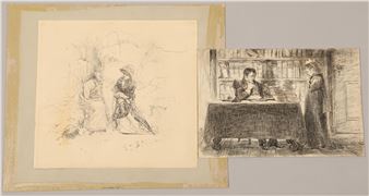 Edwin Austin Abbey | A stroll around London (1882) | MutualArt