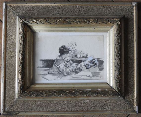 Charles Carlos-Lefebvre | Children at School | MutualArt