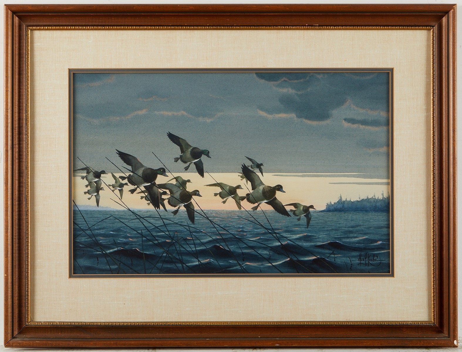 Les Kouba | Les Kouba Wildlife Painting Ducks | MutualArt