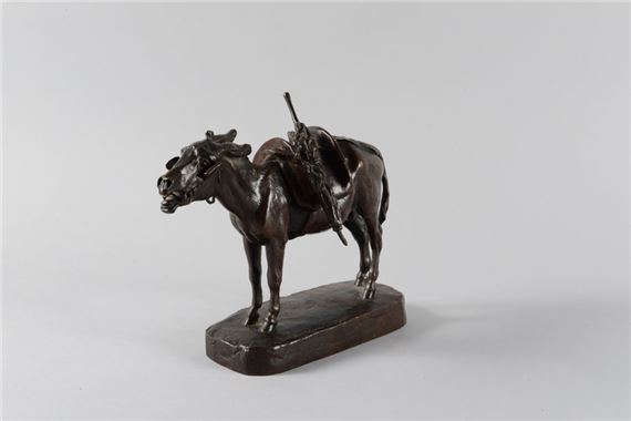 Auguste Vimar | Auguste VIMAR (1851-1916). Donkey with an umbrella ...