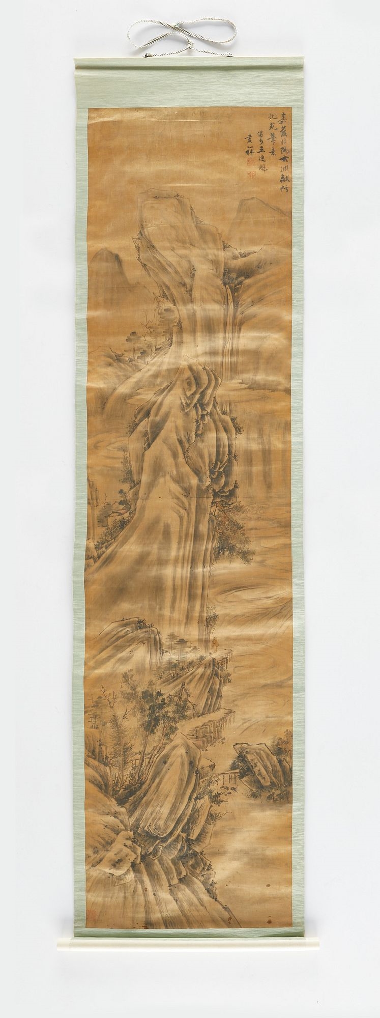Fan Kuan | Wang Liankui Scroll Painting after Fan Kuan | MutualArt