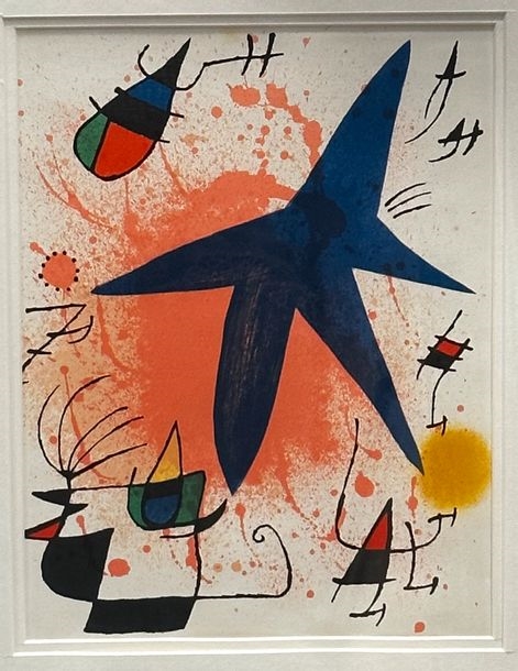 Miró Joan | The Blue Star | Compare similar artworks | MutualArt