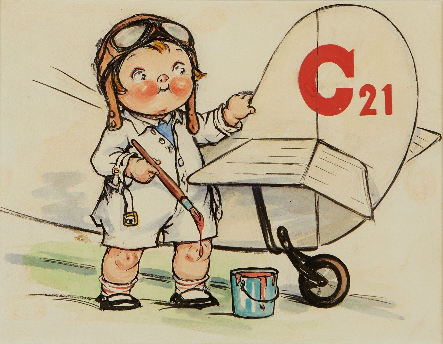 Grace Drayton | 2 Grace Drayton School Campbell's Soup Kids | MutualArt