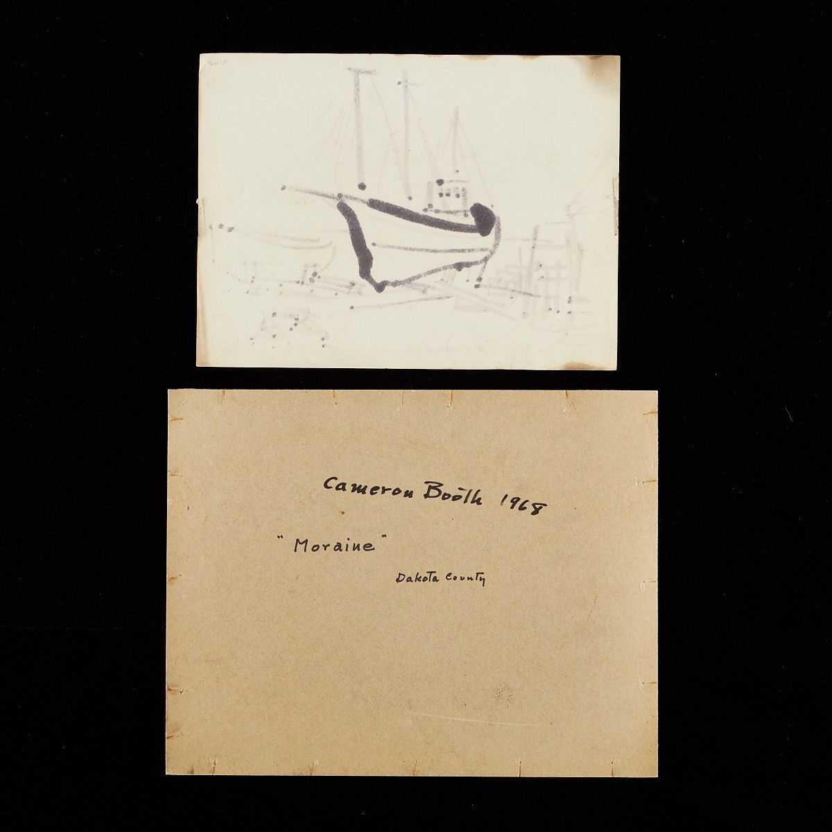 Cameron Booth | 2 Sketches by Cameron Booth | MutualArt