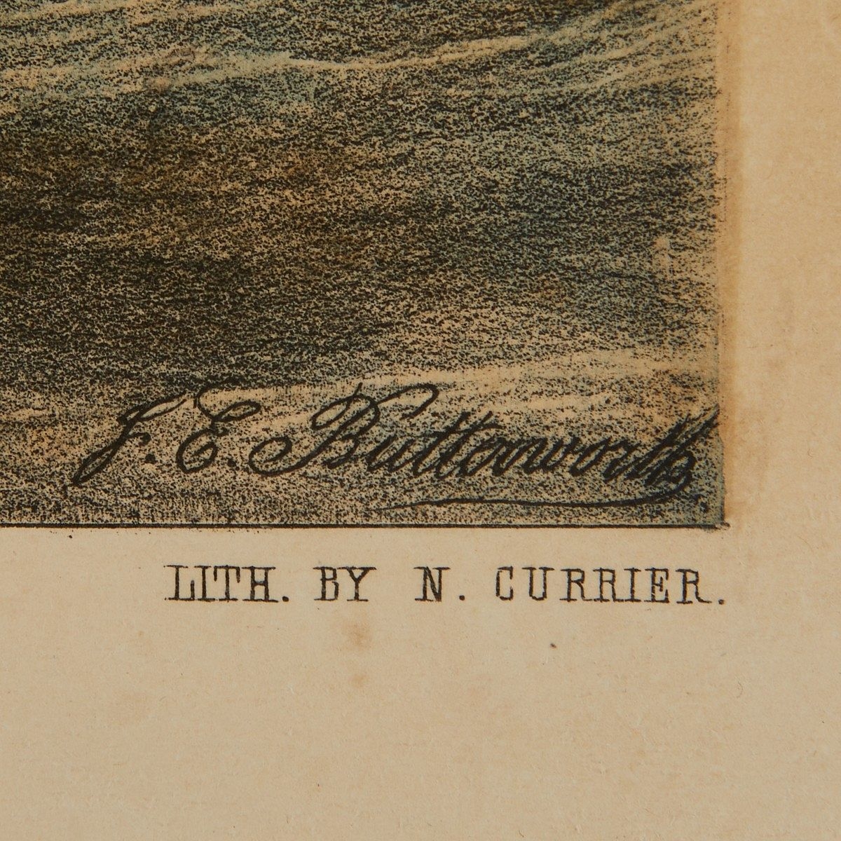 Charles Parsons | Currier & Ives Clipper Ship Nightingale Print (1854 ...