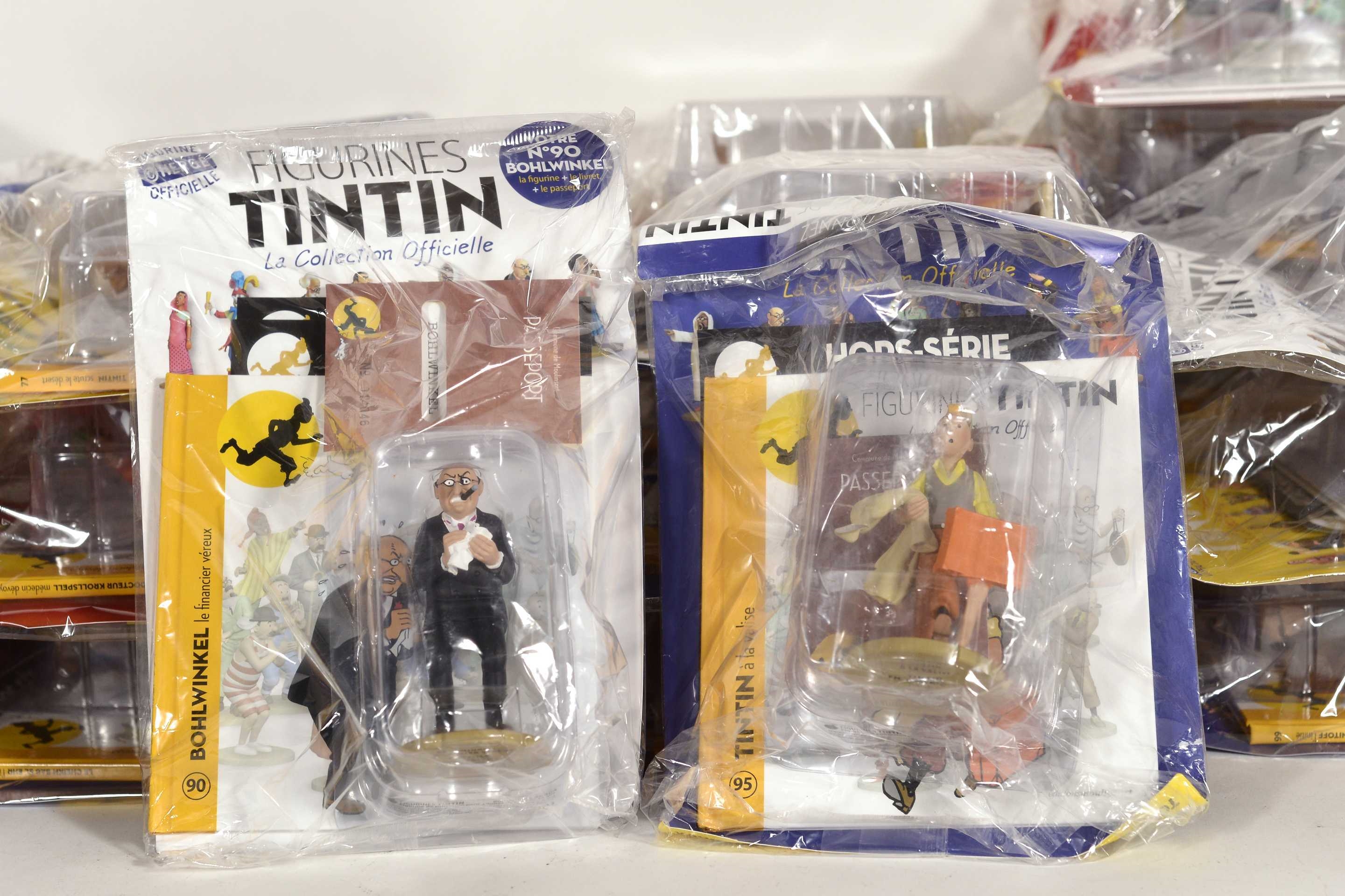 Hergé | Lot of Tintin figurines from La Collection officielle (The ...
