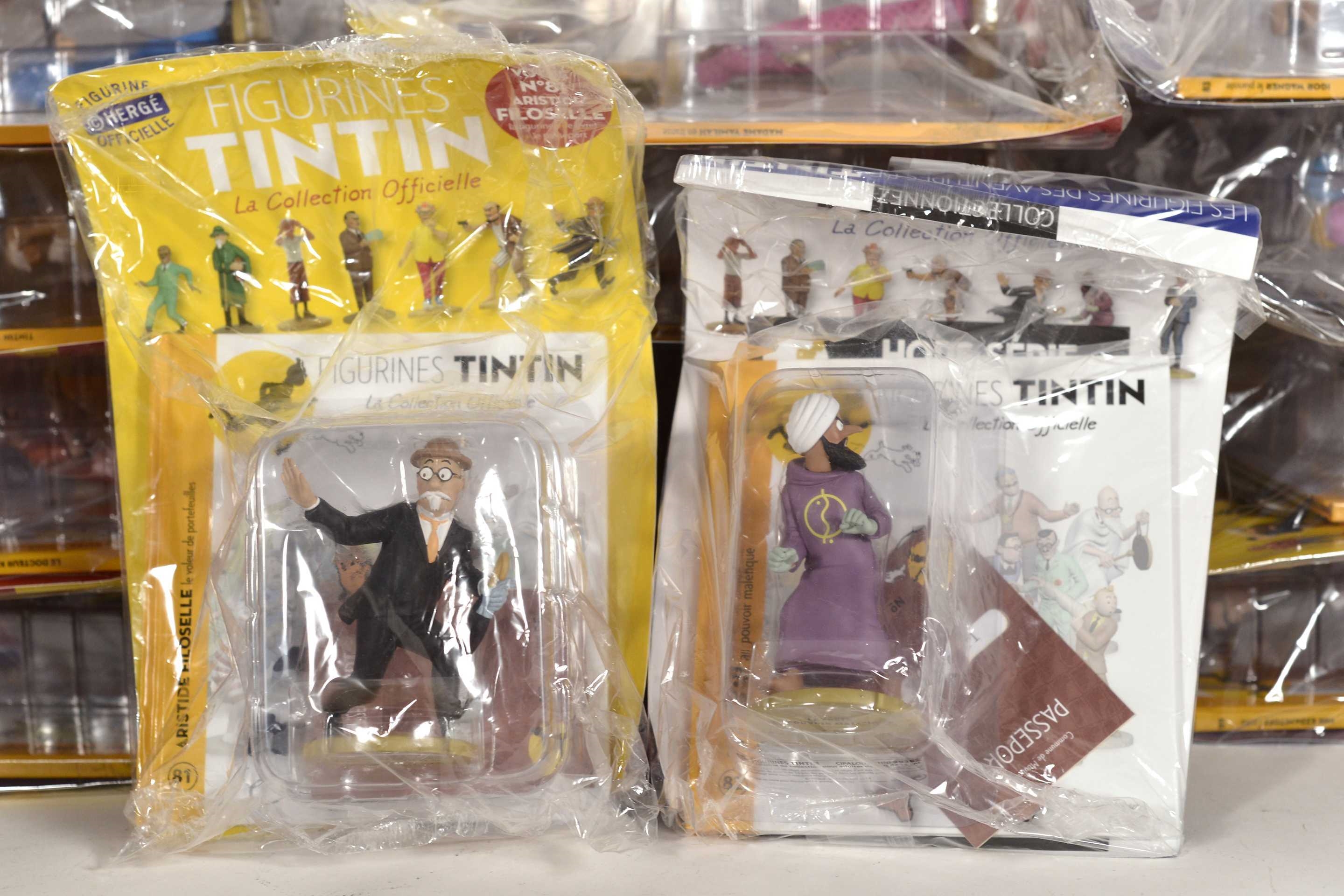 Hergé | Lot of Tintin figurines from La Collection officielle (The ...