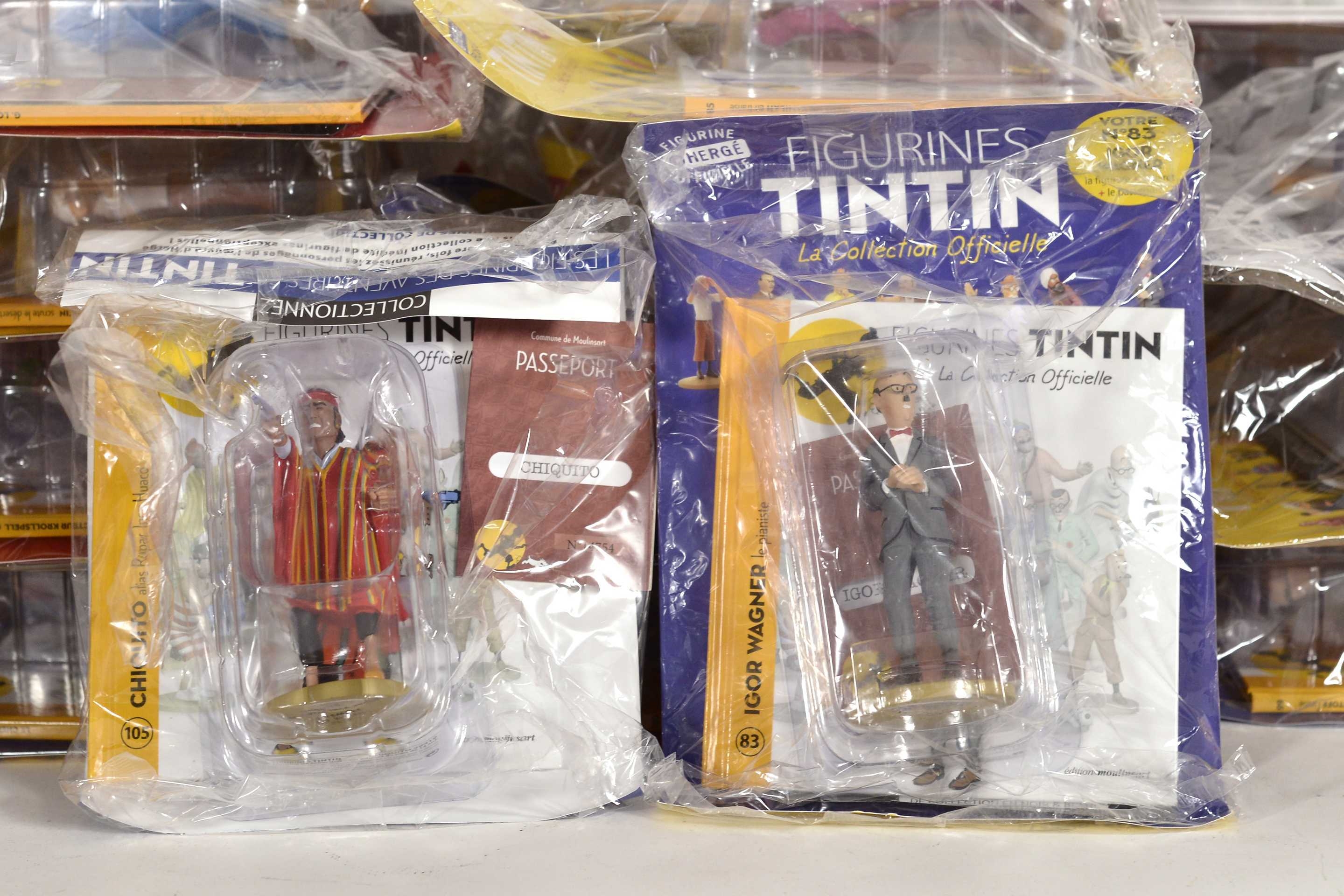 Hergé | Lot of Tintin figurines from La Collection officielle (The ...