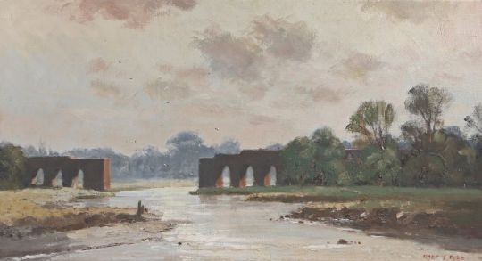 Marcus Ford | River Landscape | MutualArt