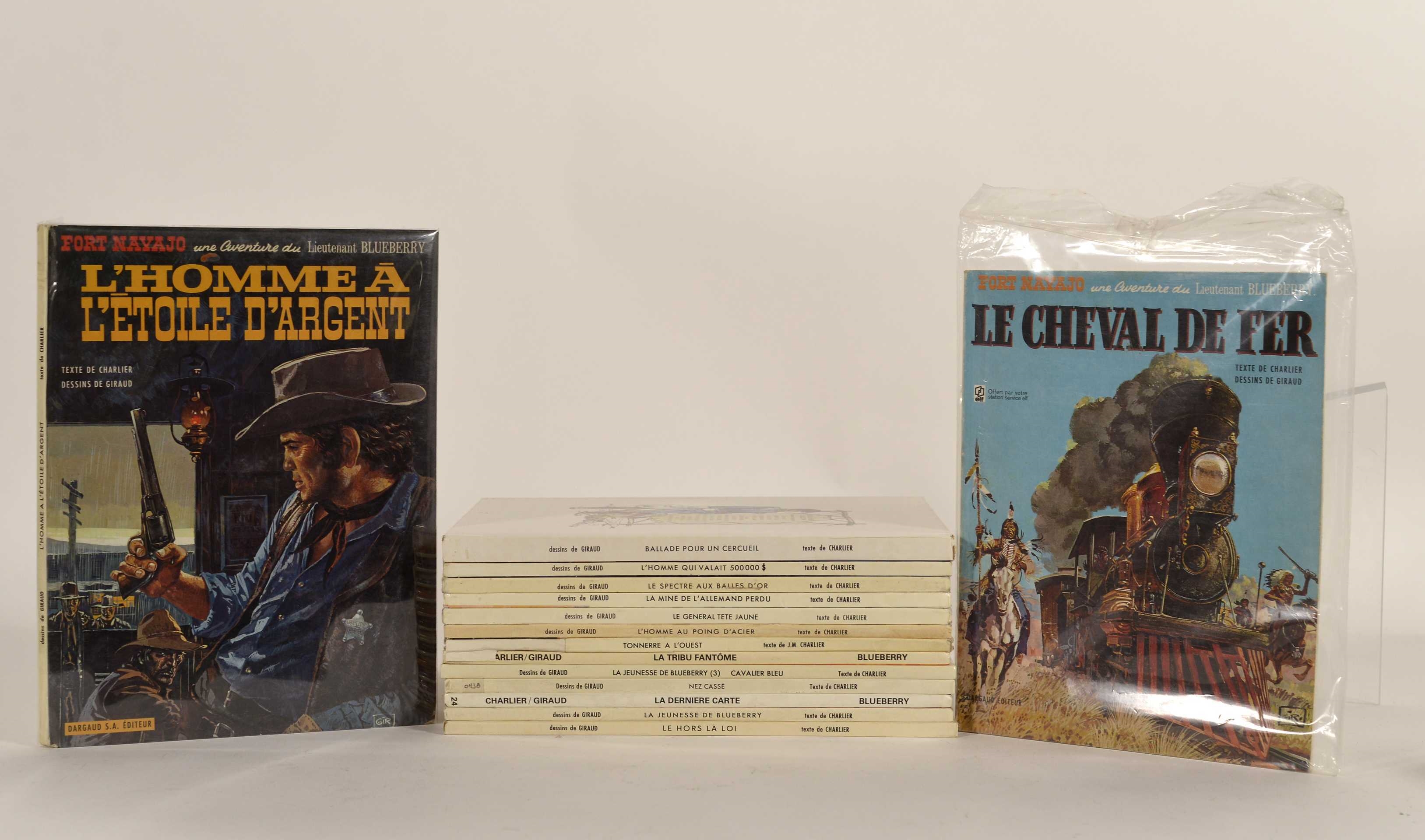 Jean-michel Charlier | Collection d'albums Lieutenant Blueberry vintage ...