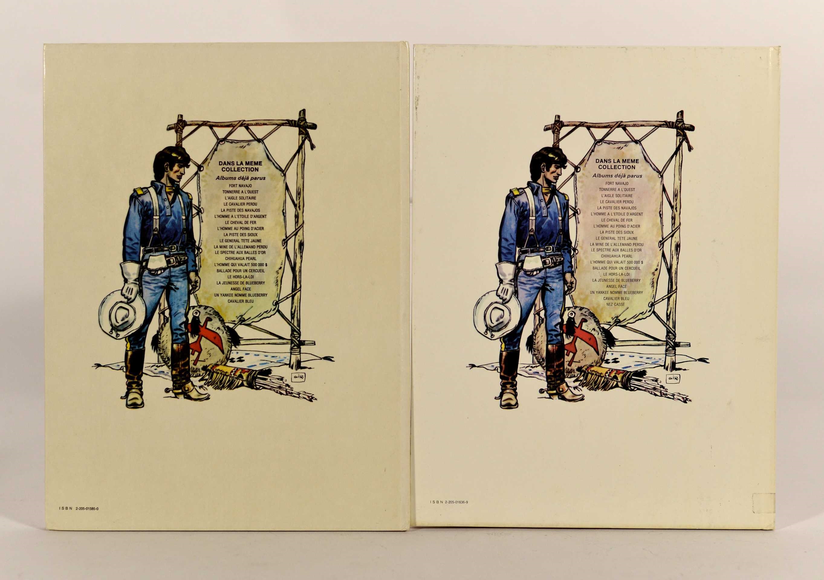 Jean-michel Charlier | Collection d'albums Lieutenant Blueberry vintage ...