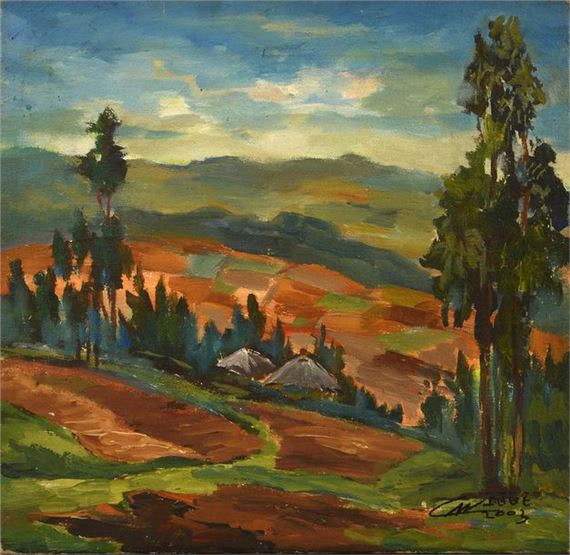 Mulugeta Kassa | Ethiopian Landscape (2003) | MutualArt