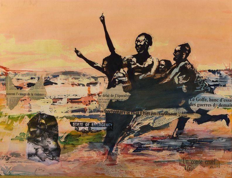 Bruce Clarke | State of Emergency (1991) | MutualArt