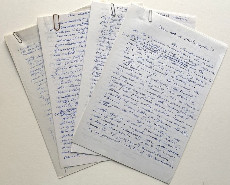 Edouard Boubat | Portrait of Michel Tournier (Circa 1975) | MutualArt