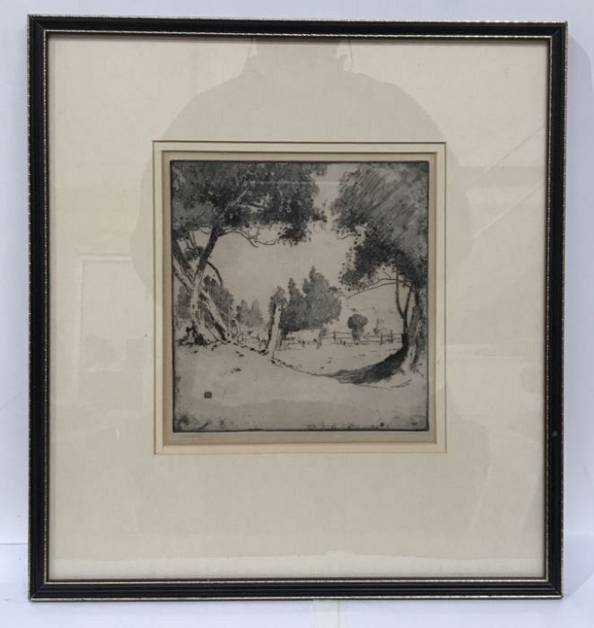 Alfred Hartley | A pastoral landscape with cattle | MutualArt