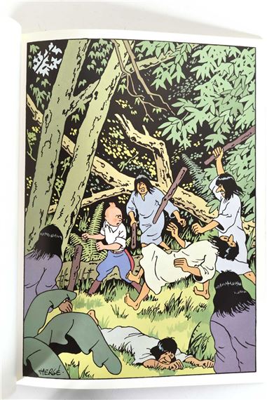 Hergé | Tintin, Album poster Casterman (1986) | MutualArt