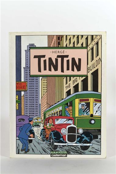 Hergé | Tintin, Album poster Casterman (1986) | MutualArt